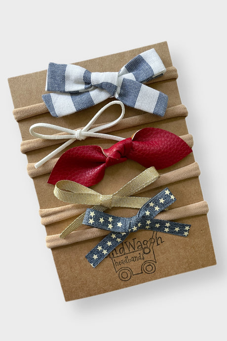 BandWagon Headbands: Handmade & affordable bows and bow ties; all ages